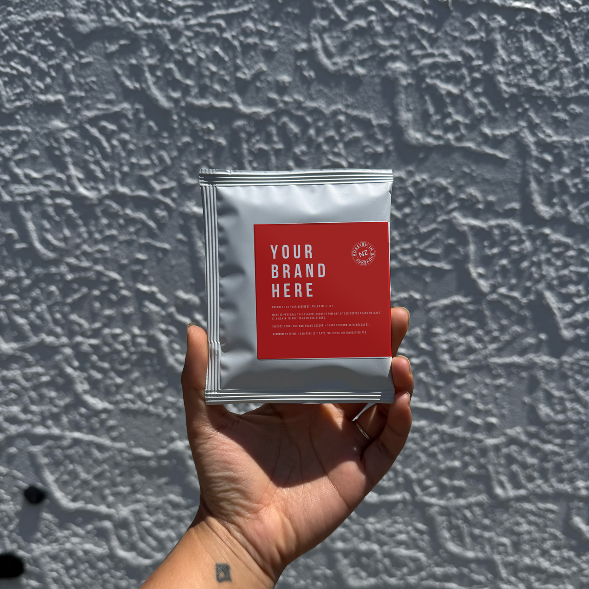 Custom Branded Drip Coffee Bags – Your Local Coffee Roasters