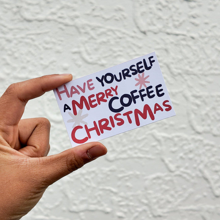 Christmas Coffee Gift Cards – Your Local Coffee Roasters